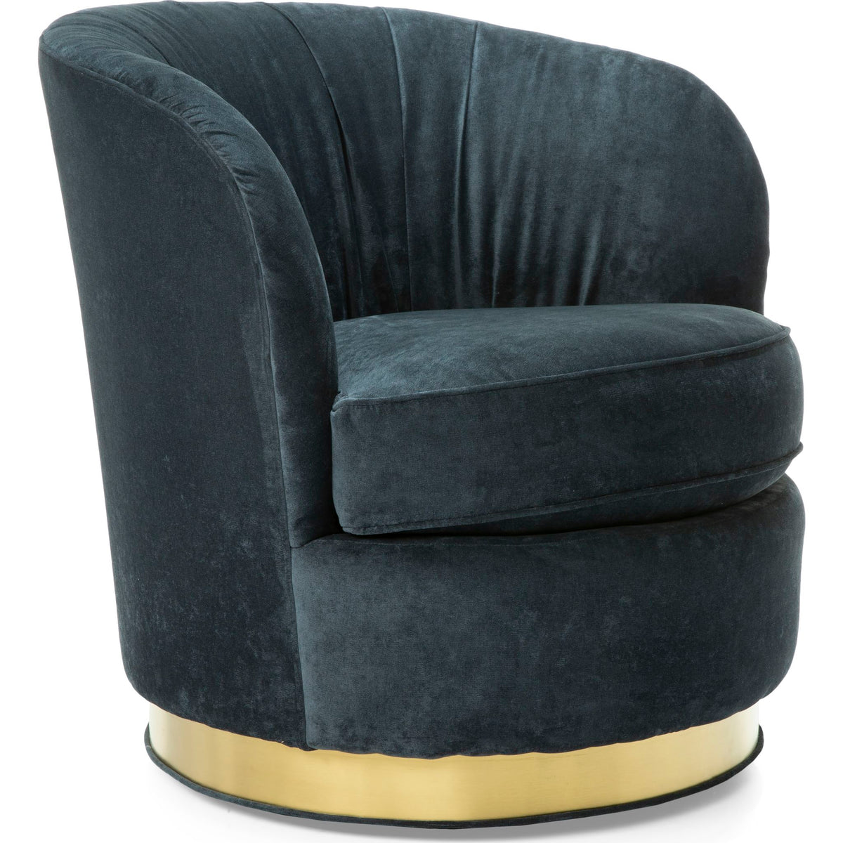 Allison Swivel Chair - Capri Blueberry | Dufresne Furniture and Appliances