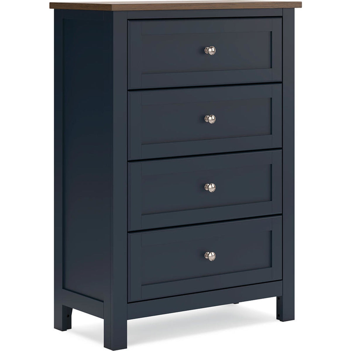 Landocken Chest - Blue/Brown | Dufresne Furniture and Appliances