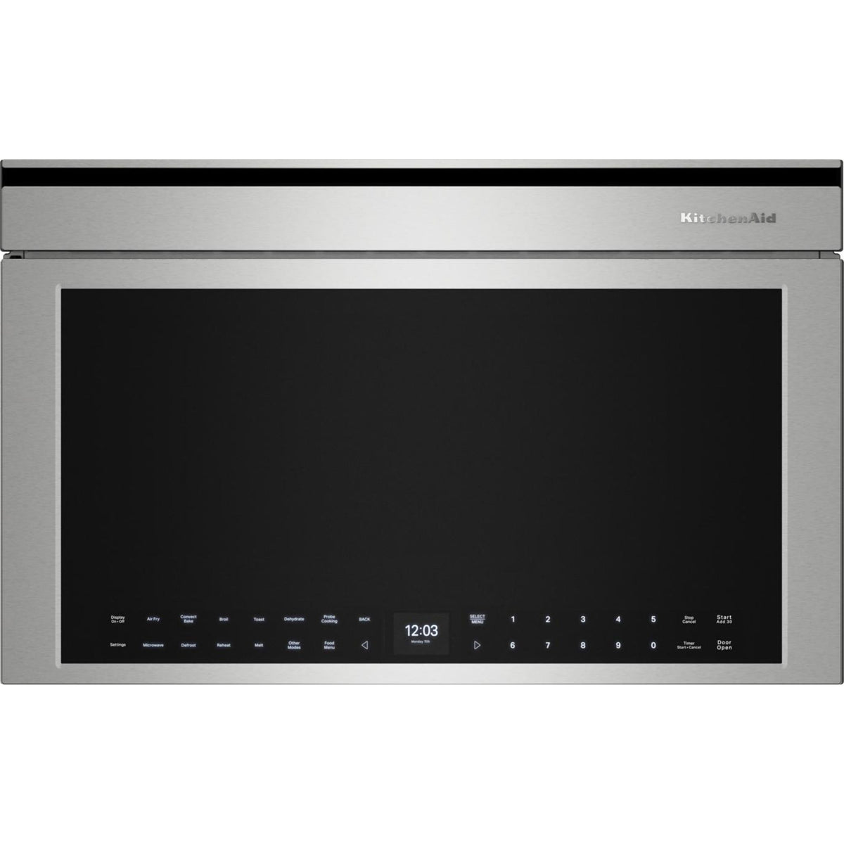KitchenAid Built-In More-in-One Convection Microwave Oven with Air Fry ...