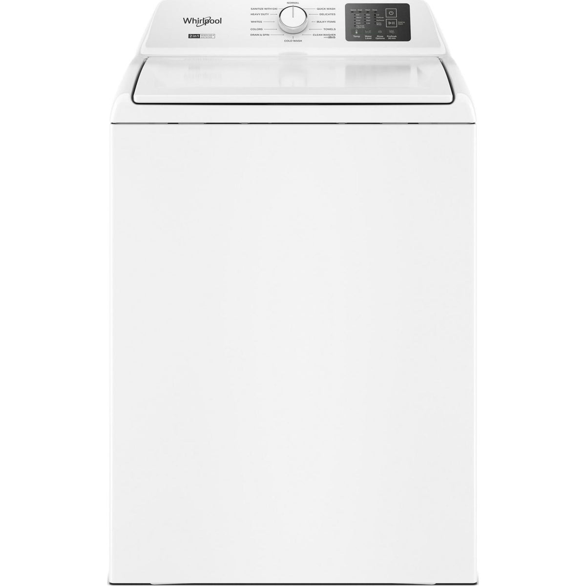 Whirlpool Top Load Washer (WTW4107SW) - White | Dufresne Furniture and ...