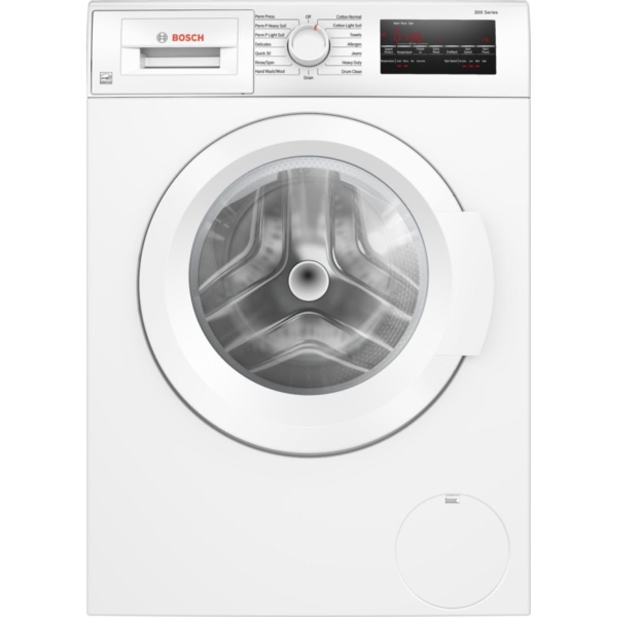 Bosch Front Load Washer (WGA12400UC) - White | Dufresne Furniture and ...