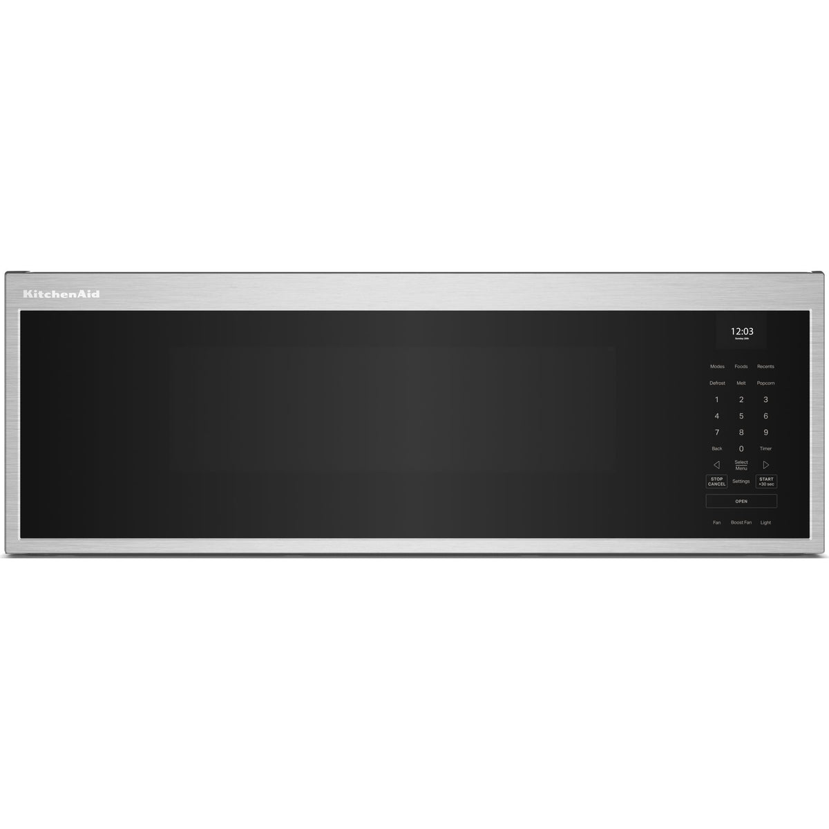 KitchenAid Smart Low Profile Microwave Hood Combination with Dual Fan ...