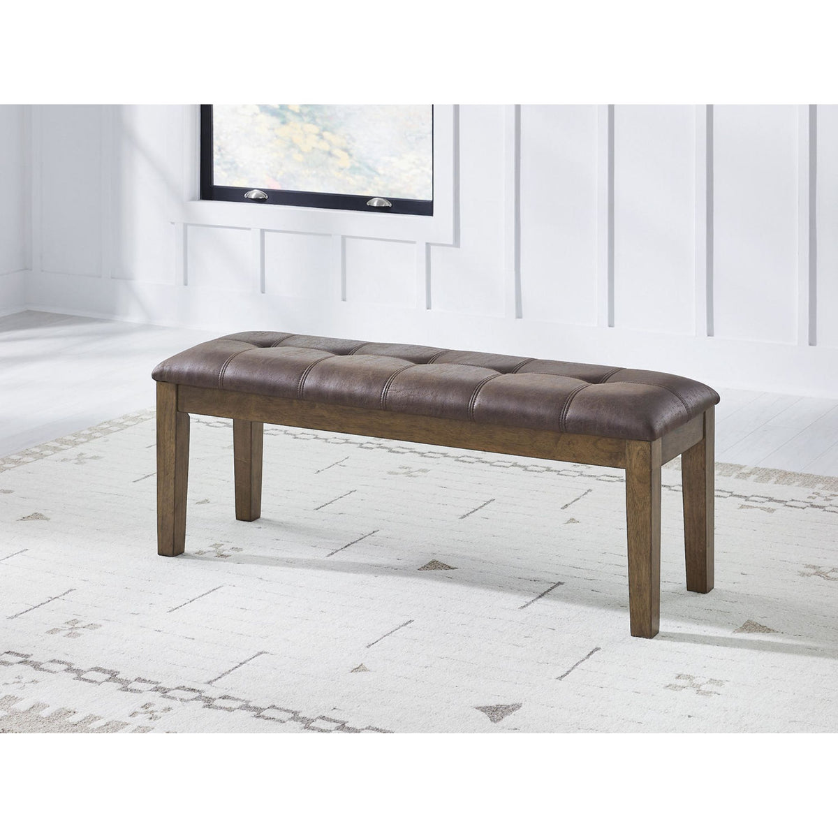 Urbinforte Dining Bench - Light Brown - (PCD592-00) | Dufresne ...