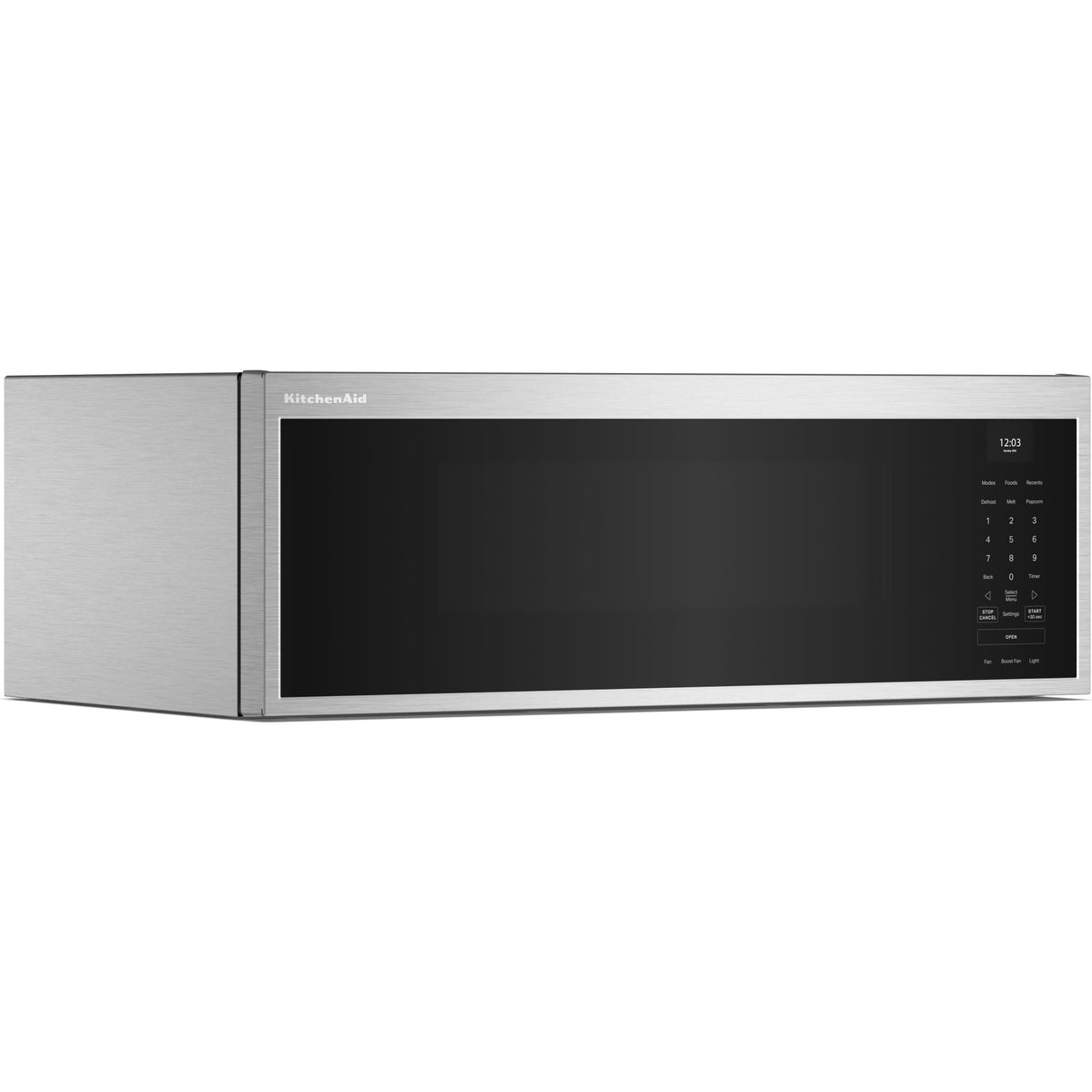 KitchenAid Smart Low Profile Microwave Hood Combination with Dual Fan ...