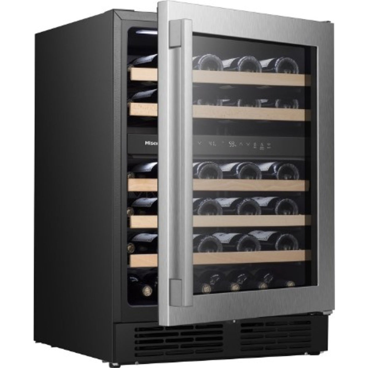 Hisense Wine Cooler (HWD046N6SS) - Stainless Steel | Dufresne Furniture ...