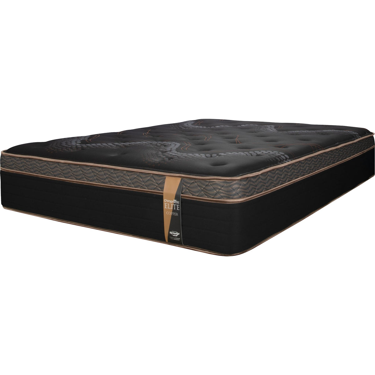 Chiropractic Elite Copper Sienna EuroTop 12" Firm Mattress | Dufresne ...