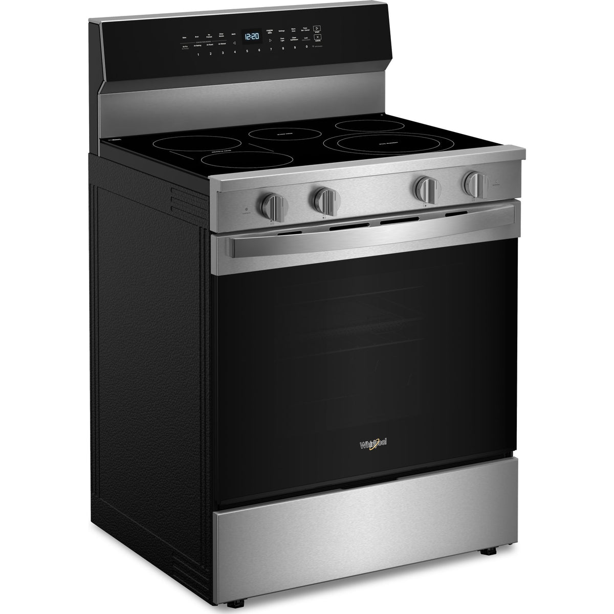 Whirlpool 30-inch Smart Electric Range with Air Cooking Technology, Wi ...