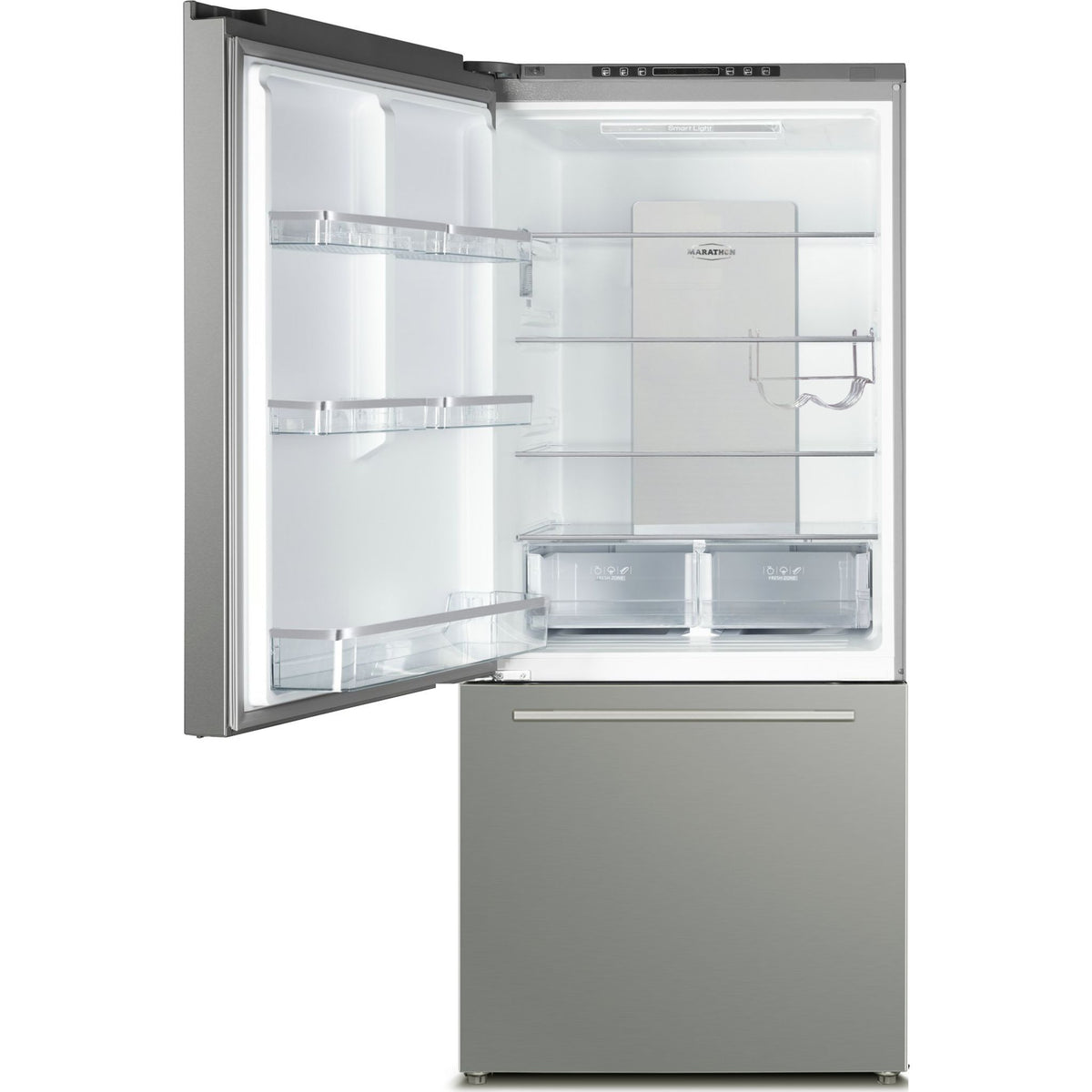 Marathon Bottom Mount Fridge (MFF179SSBM-LH) - Stainless Steel ...