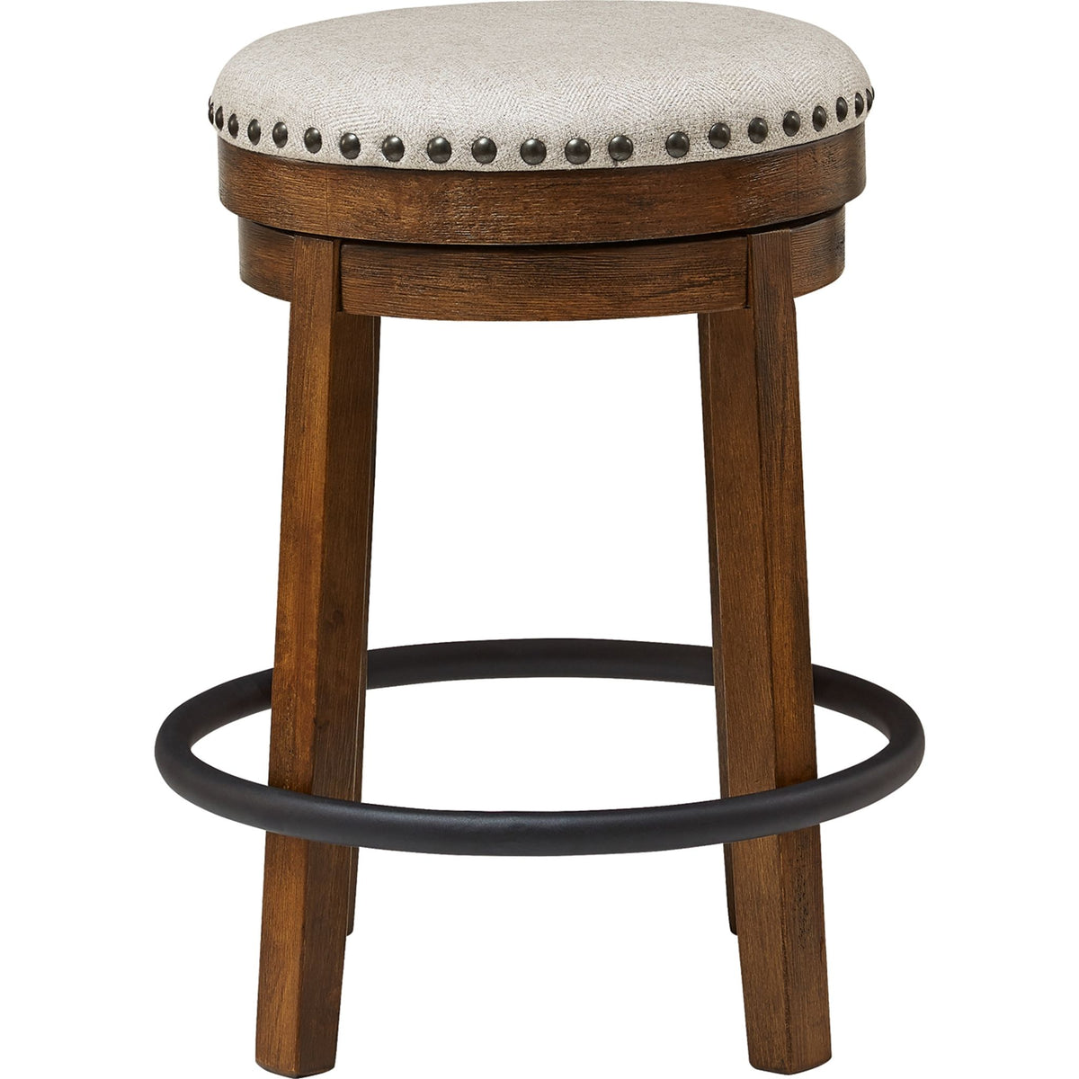 Valebeck Counter Height Stool - Brown/Black - (D546-124) | Dufresne ...