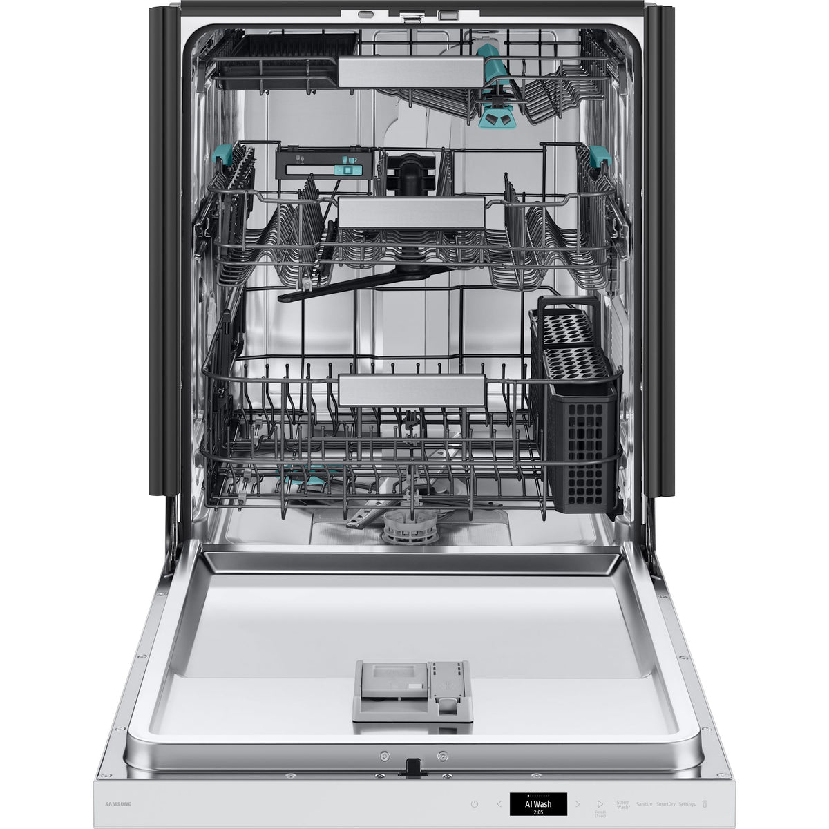 Samsung Dishwasher Stainless Steel (DW90F89T0U12AA) - White Glass ...