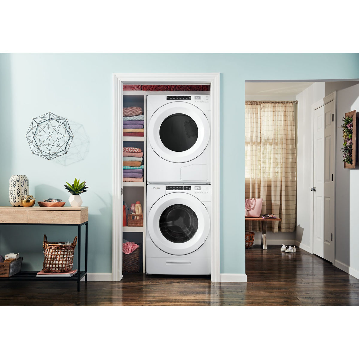 Whirlpool Front Load Pair (WFW560CHW-YWED560LHW ) | Dufresne Furniture ...