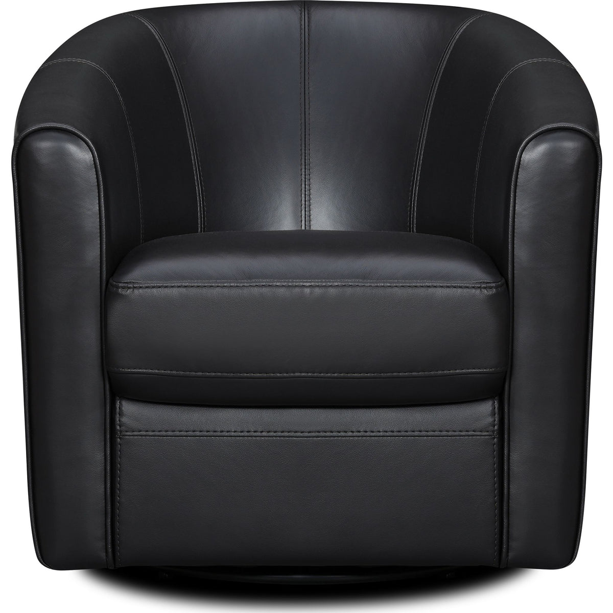 Brave Swivel Chair - Atollo Black Coffee | Dufresne Furniture and ...