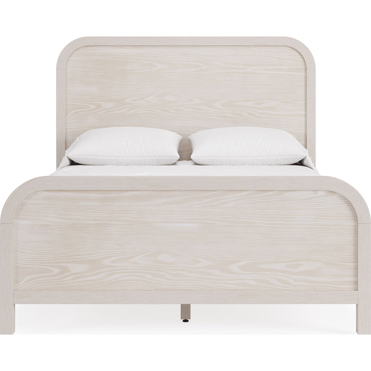 Drake Full Platform Bed - Sugar | Dufresne Furniture and Appliances
