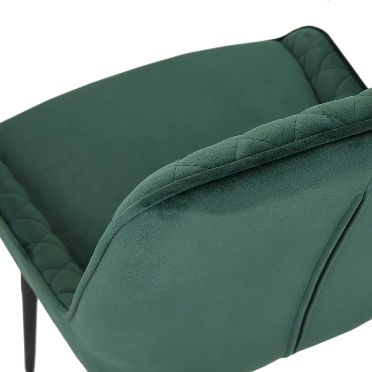 Drake Side Chair - Emerald Green - (102423) | Dufresne Furniture and ...