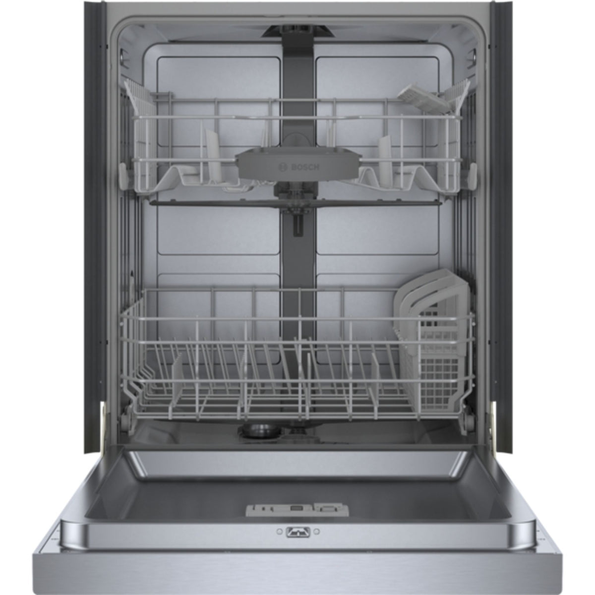 Bosch Dishwasher (SHE4AEM5N) - Stainless Steel | Dufresne Furniture and ...
