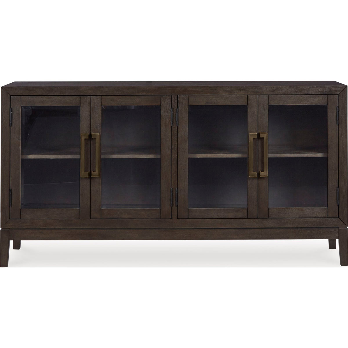 Burkhaus Dining Server - Dark Brown - (D984-60) | Dufresne Furniture ...