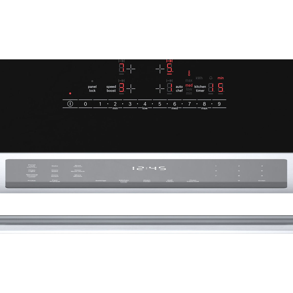 Bosch Induction Range (HII8057C) - Stainless Steel | Dufresne Furniture ...