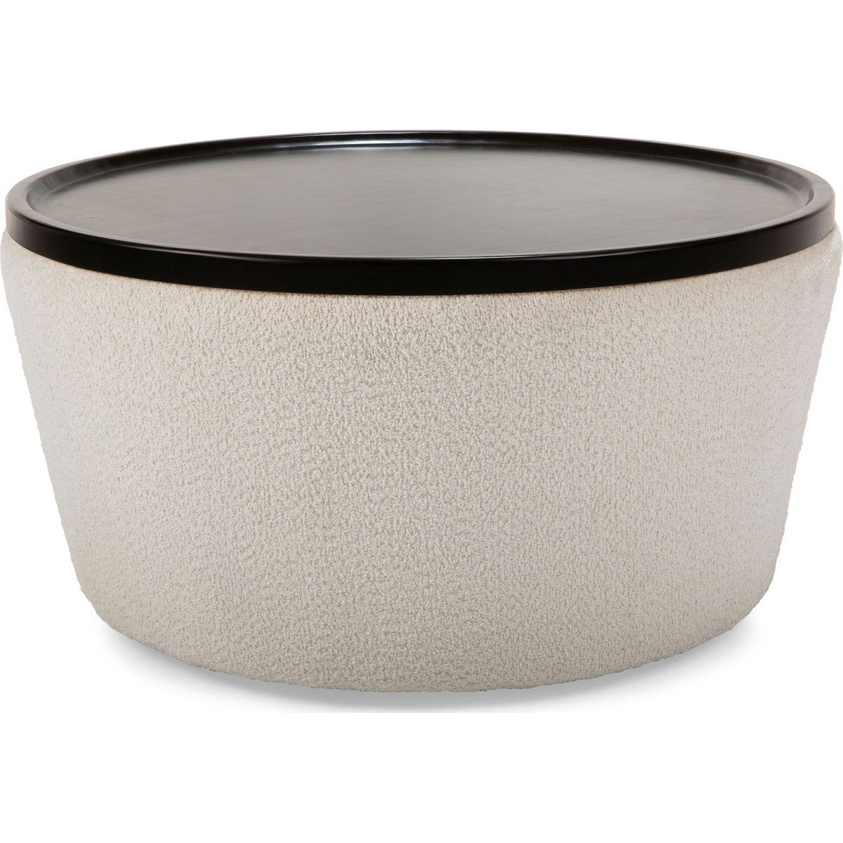 Valentina Swivel Cocktail Table - Popcorn Ivory | Dufresne Furniture ...