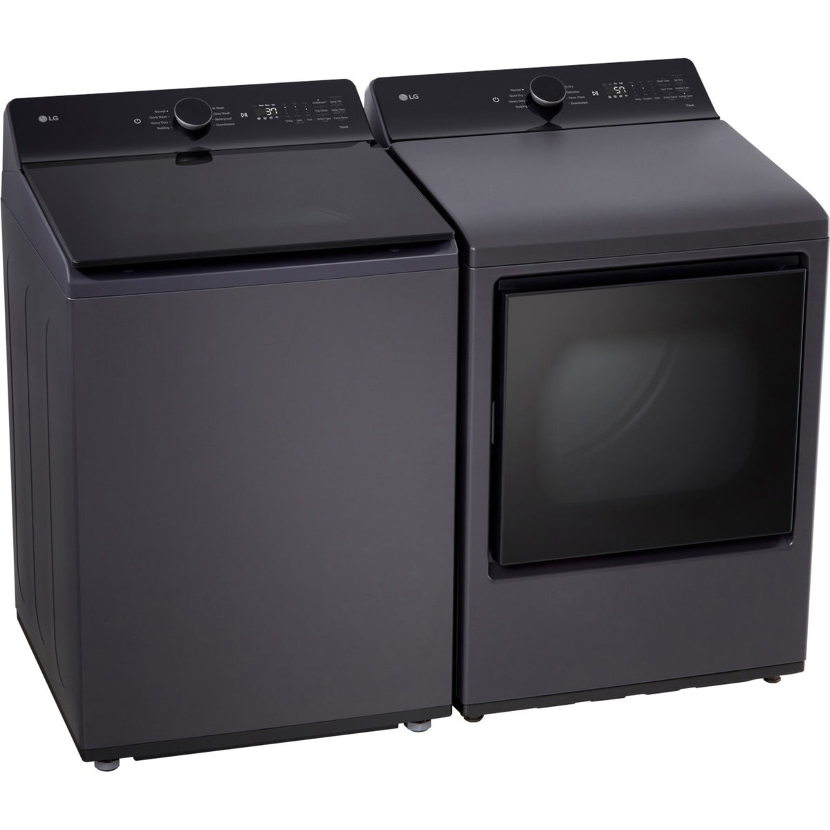 LG Top Load Pair (WT8405CB-DLE8400BE) - Black | Dufresne Furniture and ...