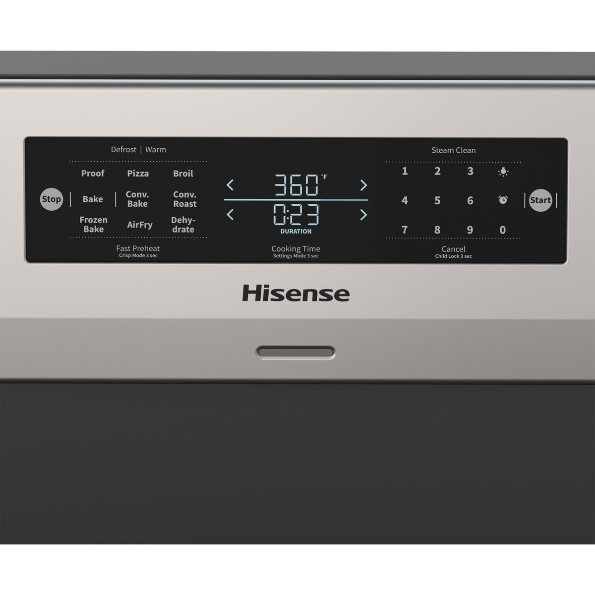 Hisense True Convection Range (HBE3502CAS) - Black | Dufresne Furniture ...