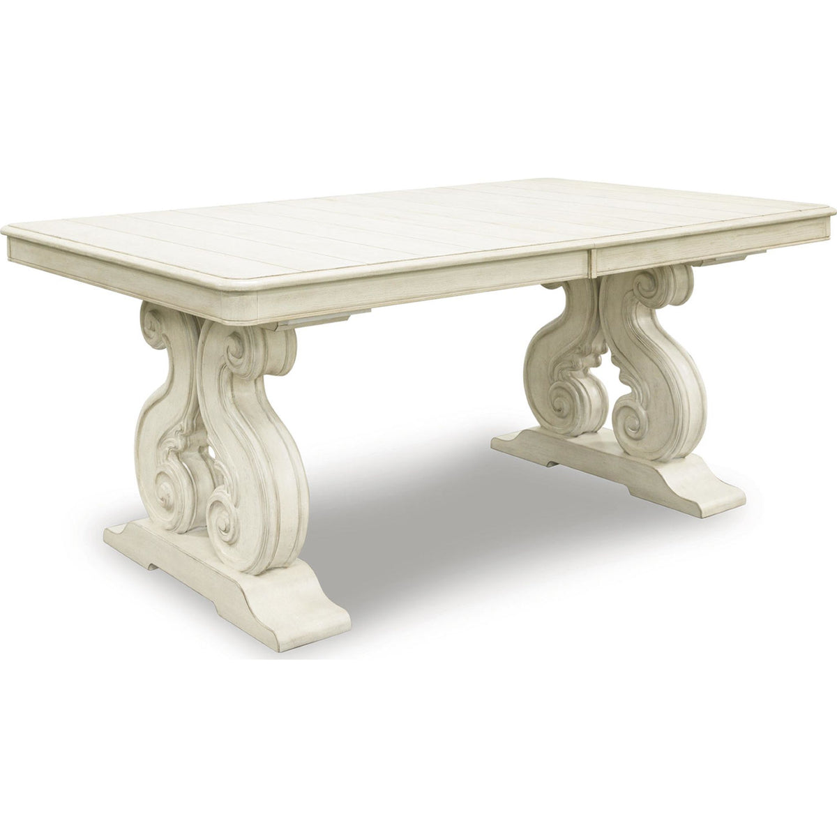 Arlendyne Dining Extension Table - Antique White - (D980D4) | Dufresne ...