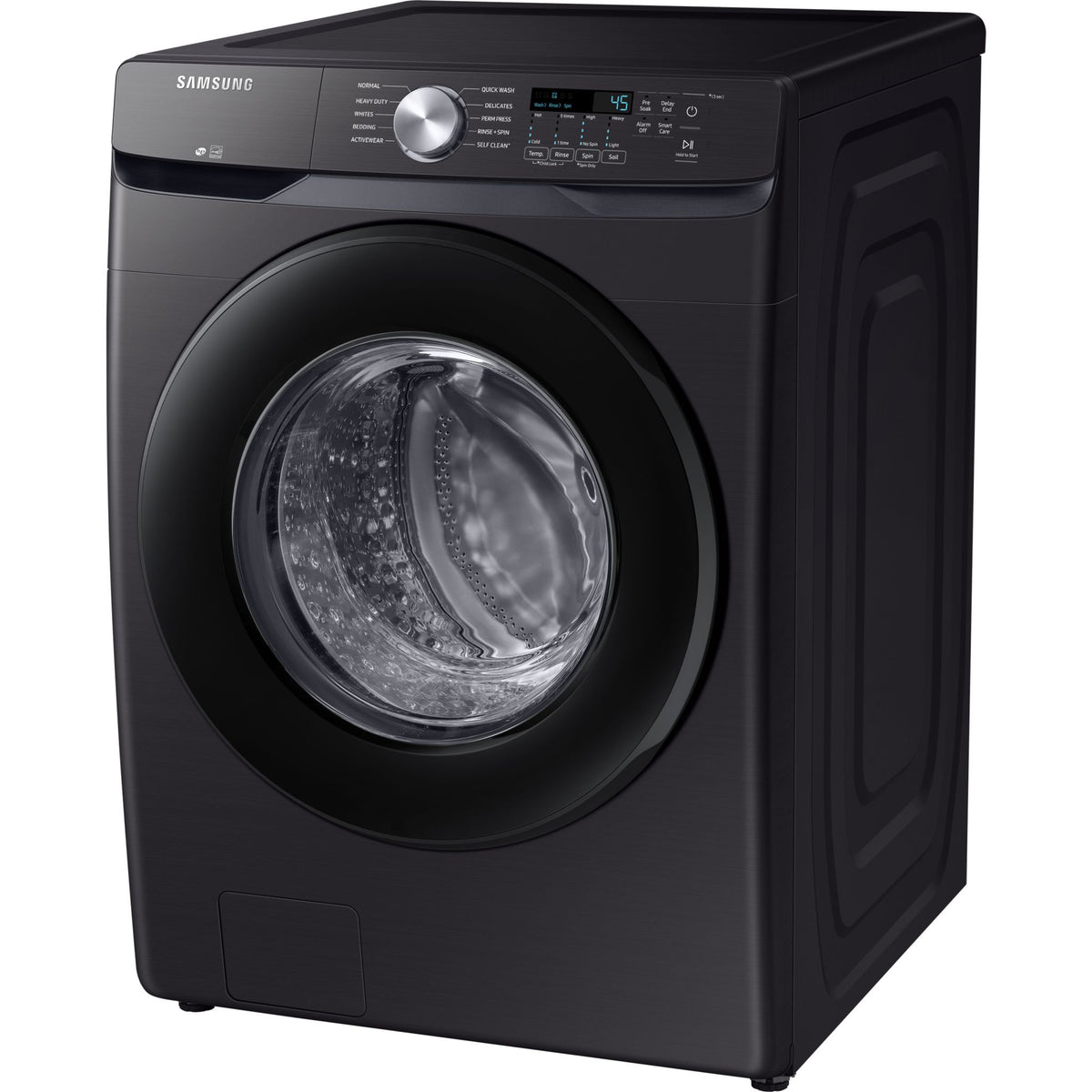 Samsung Front Load Washer (WF45T6000AV) - Black Stainless | Dufresne ...