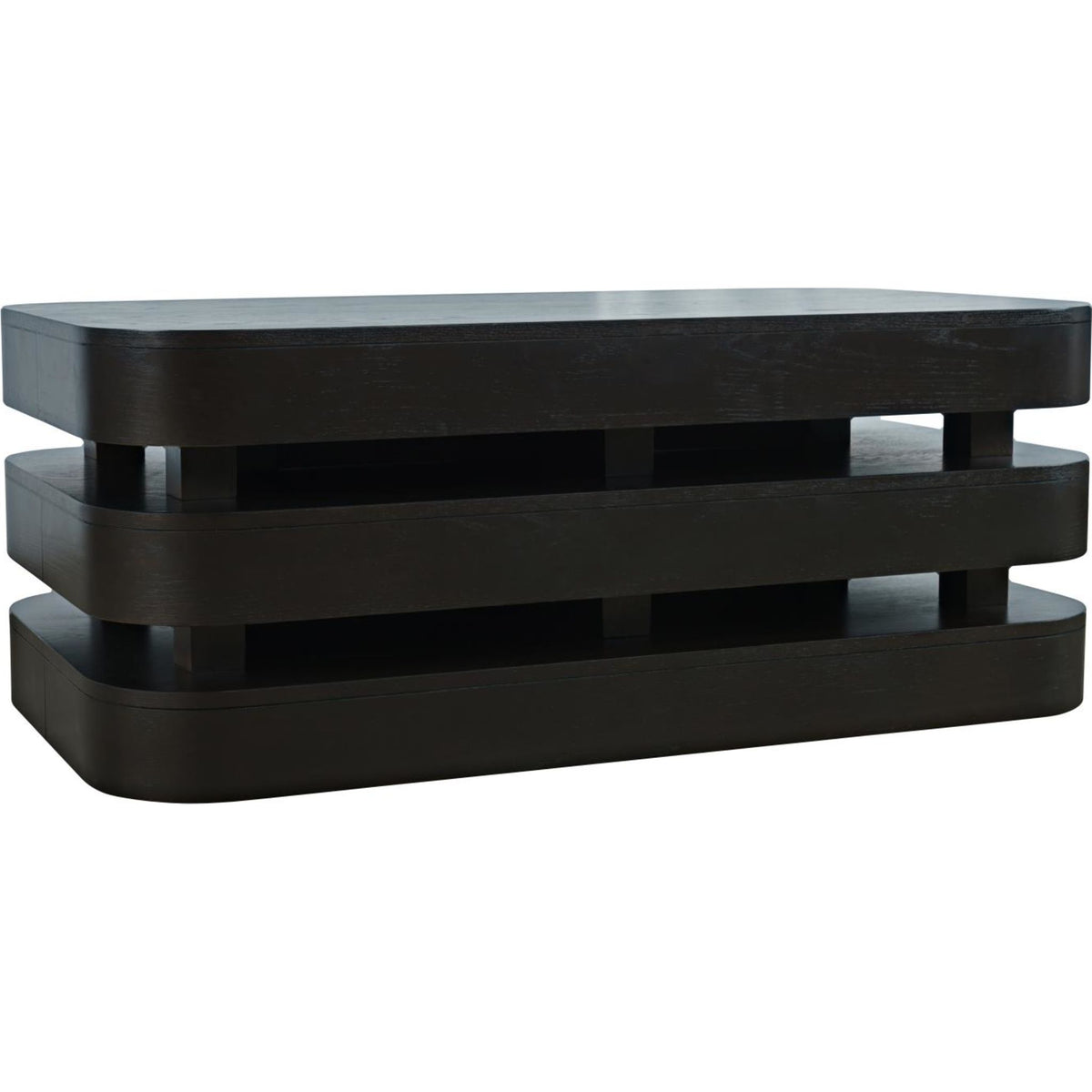Brix Coffee Table - Espresso | Dufresne Furniture and Appliances