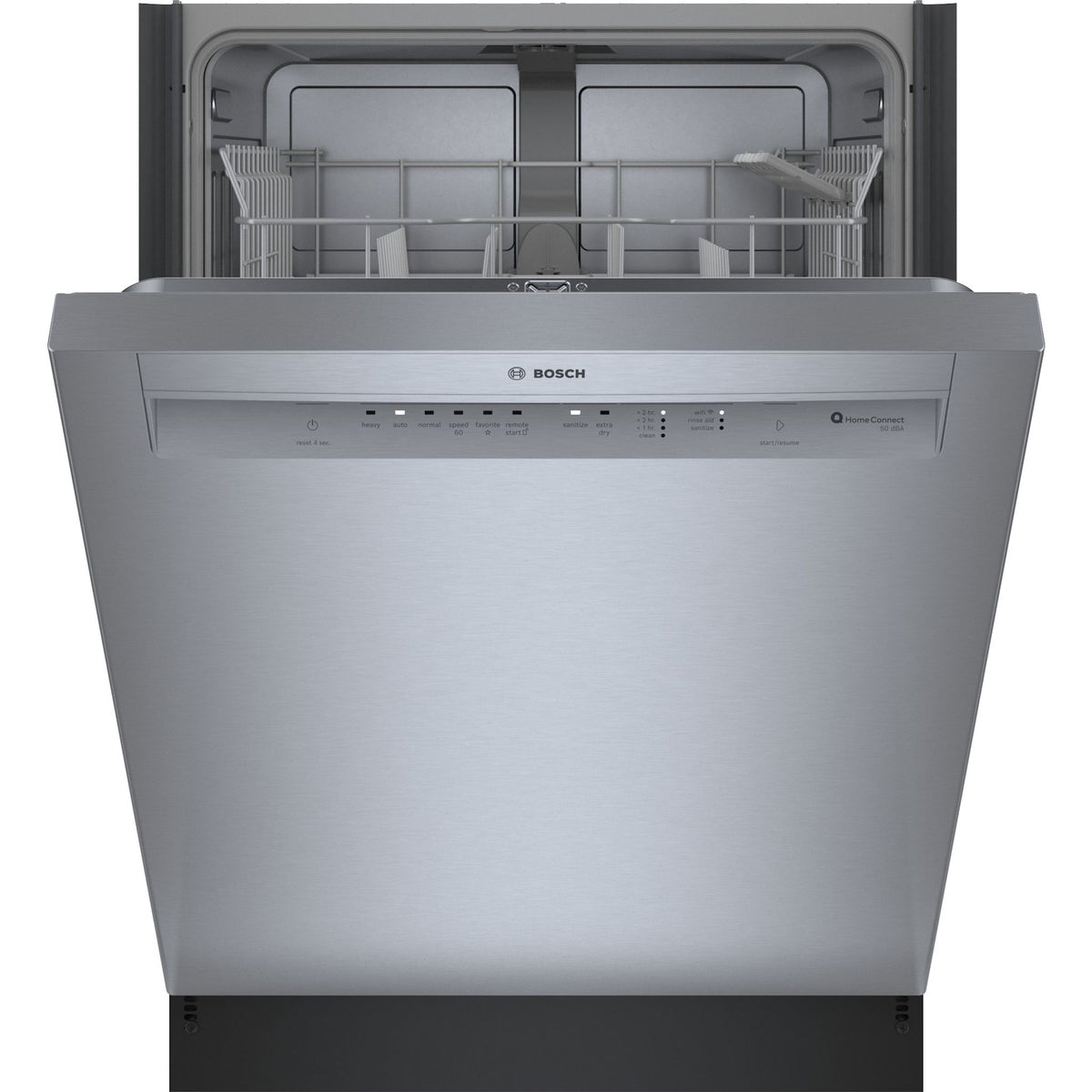 Bosch 100 Series, Dishwasher, 24'' - Stainless Steel (SHE3AEM5N ...