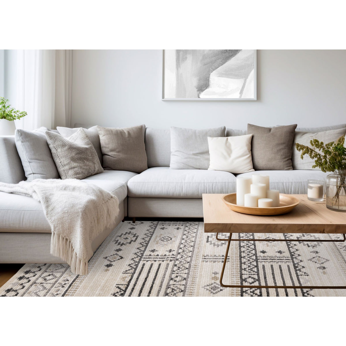 Nala Area Rug - 5'x8' | Dufresne Furniture and Appliances