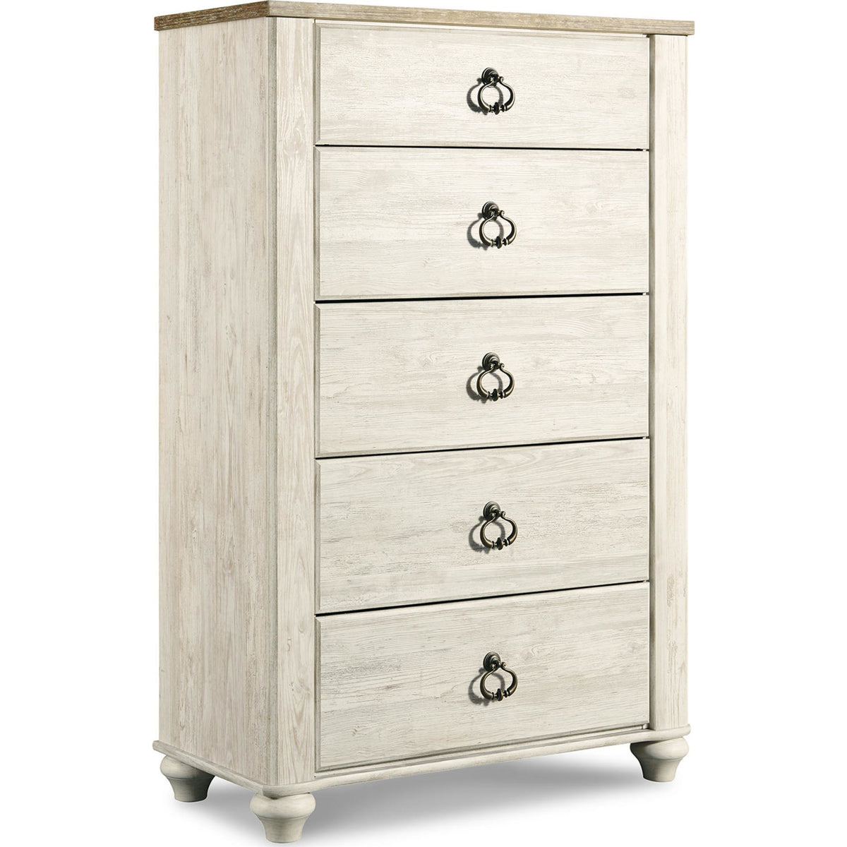 Willowton Chest - White Washed| Dufresne Furniture and Appliances