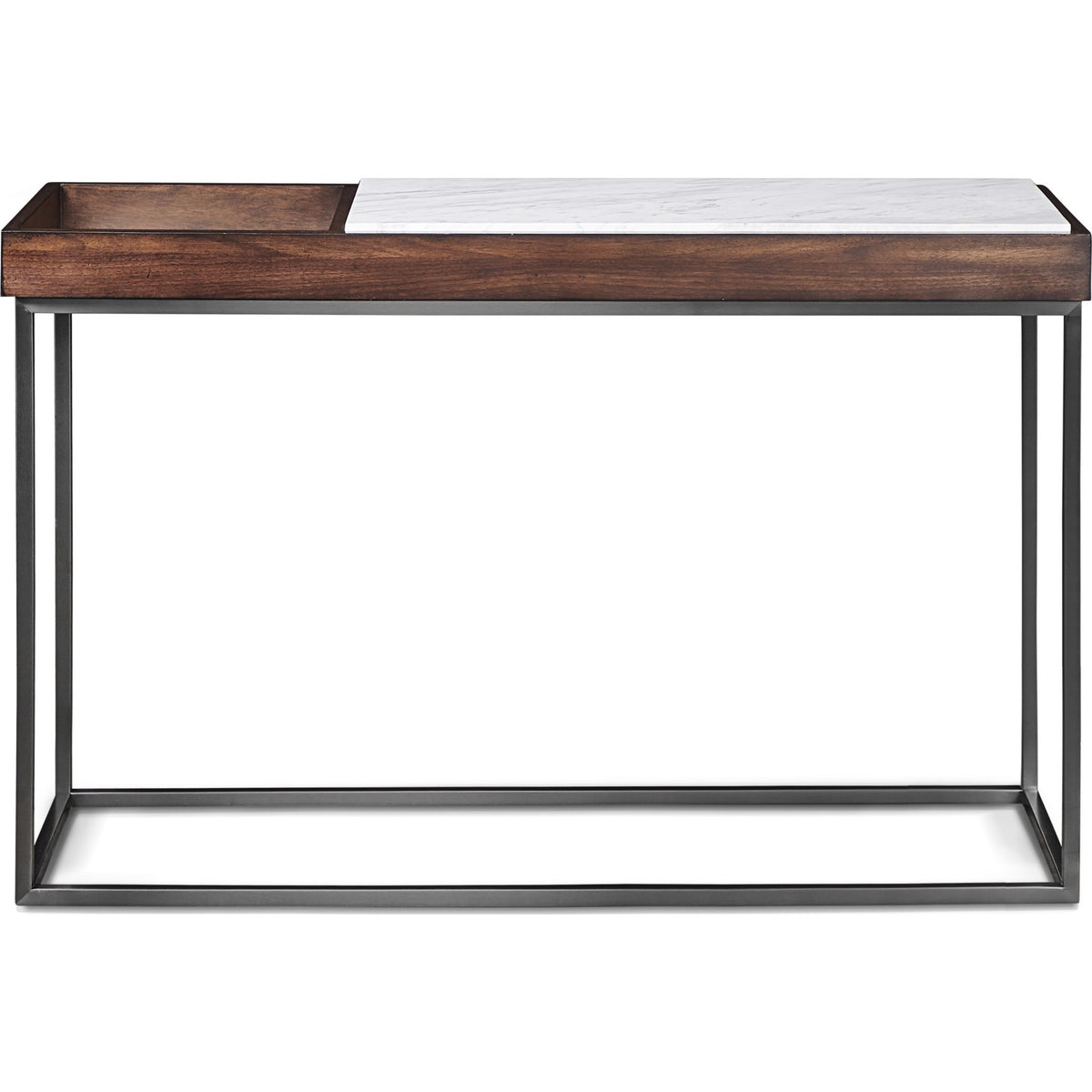 Ennis Console Table - Brown Sable | Dufresne Furniture and Appliances