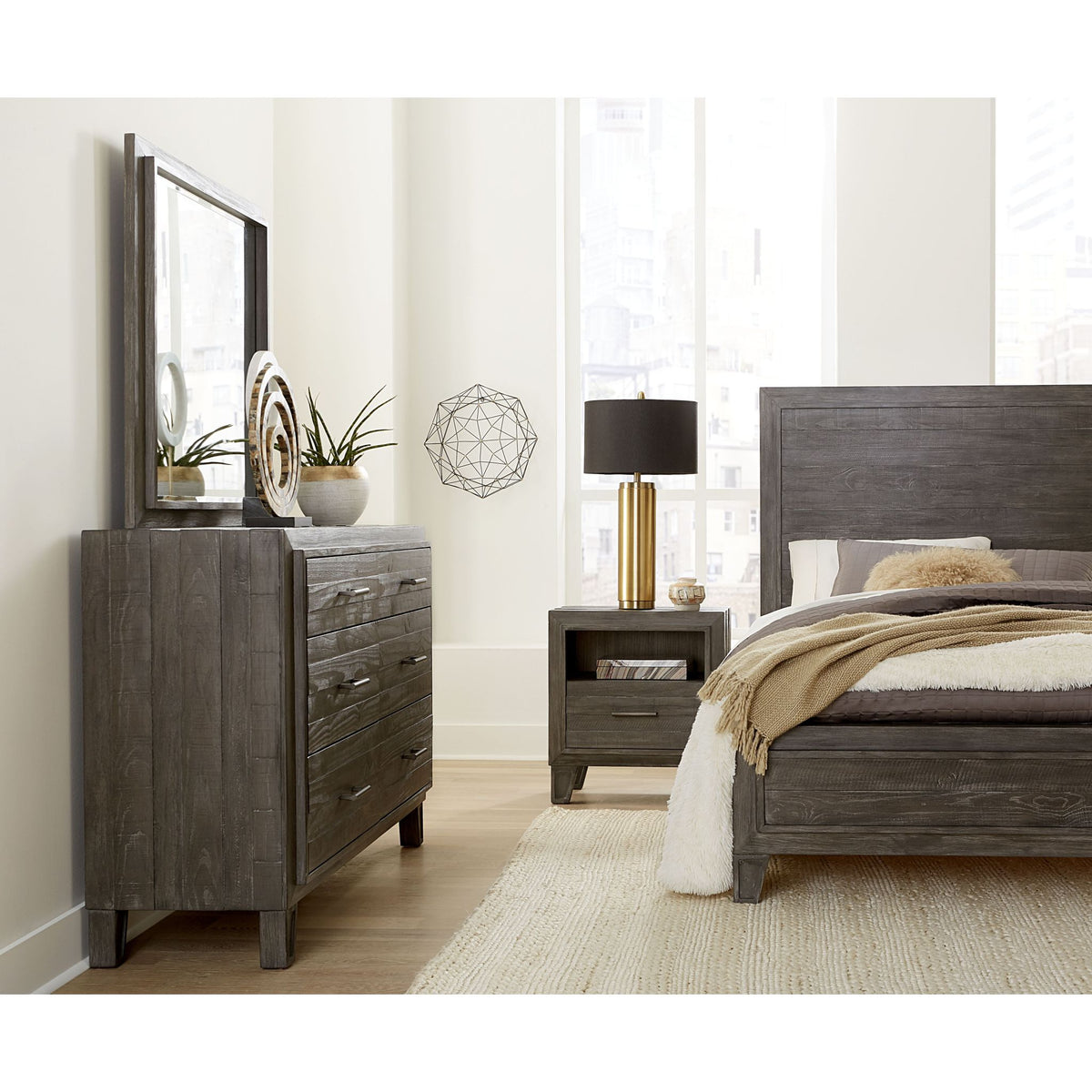Hadley Panel Bedroom - Onyx | Dufresne Furniture and Appliances
