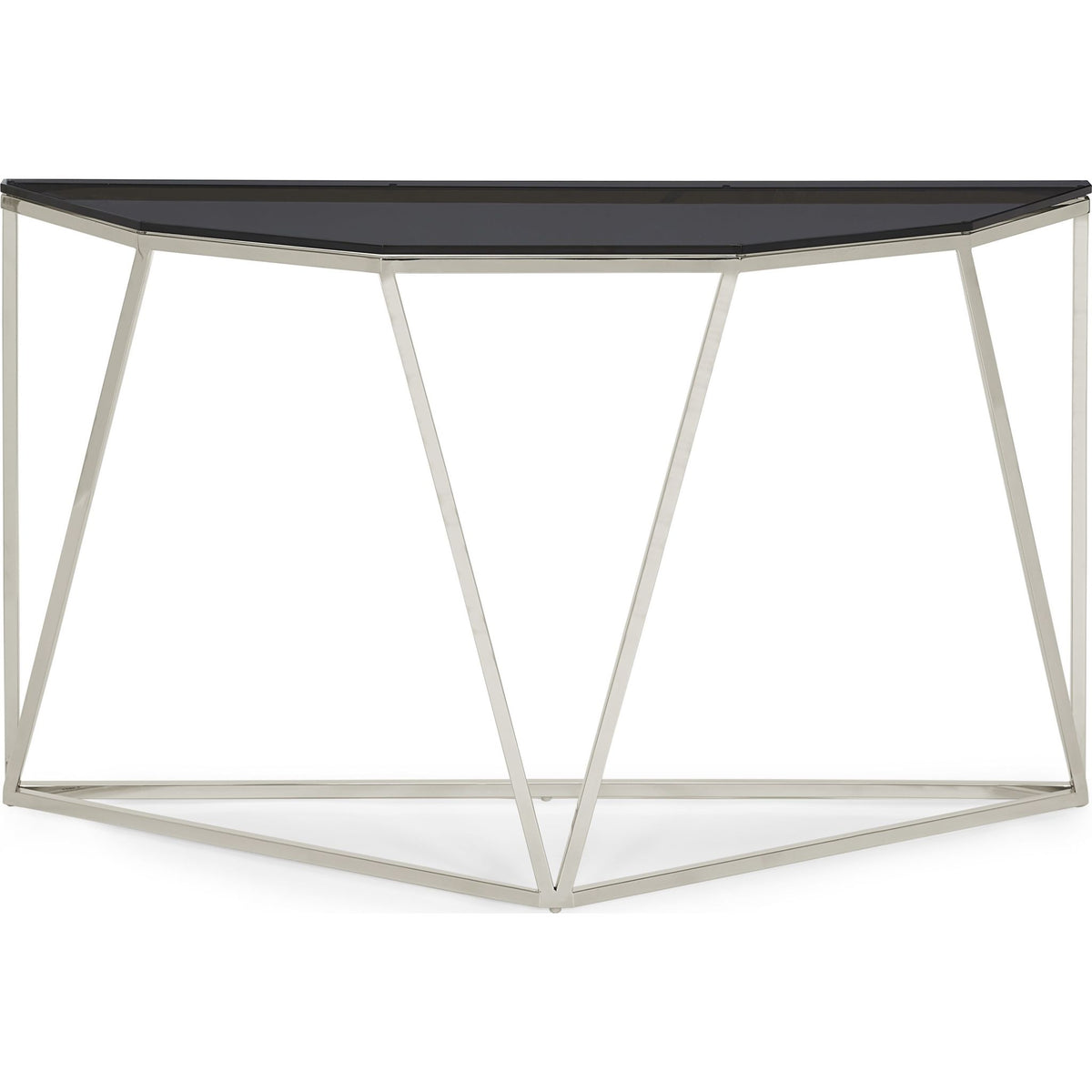 Aria Console Table - Smoked | Dufresne Furniture and Appliances