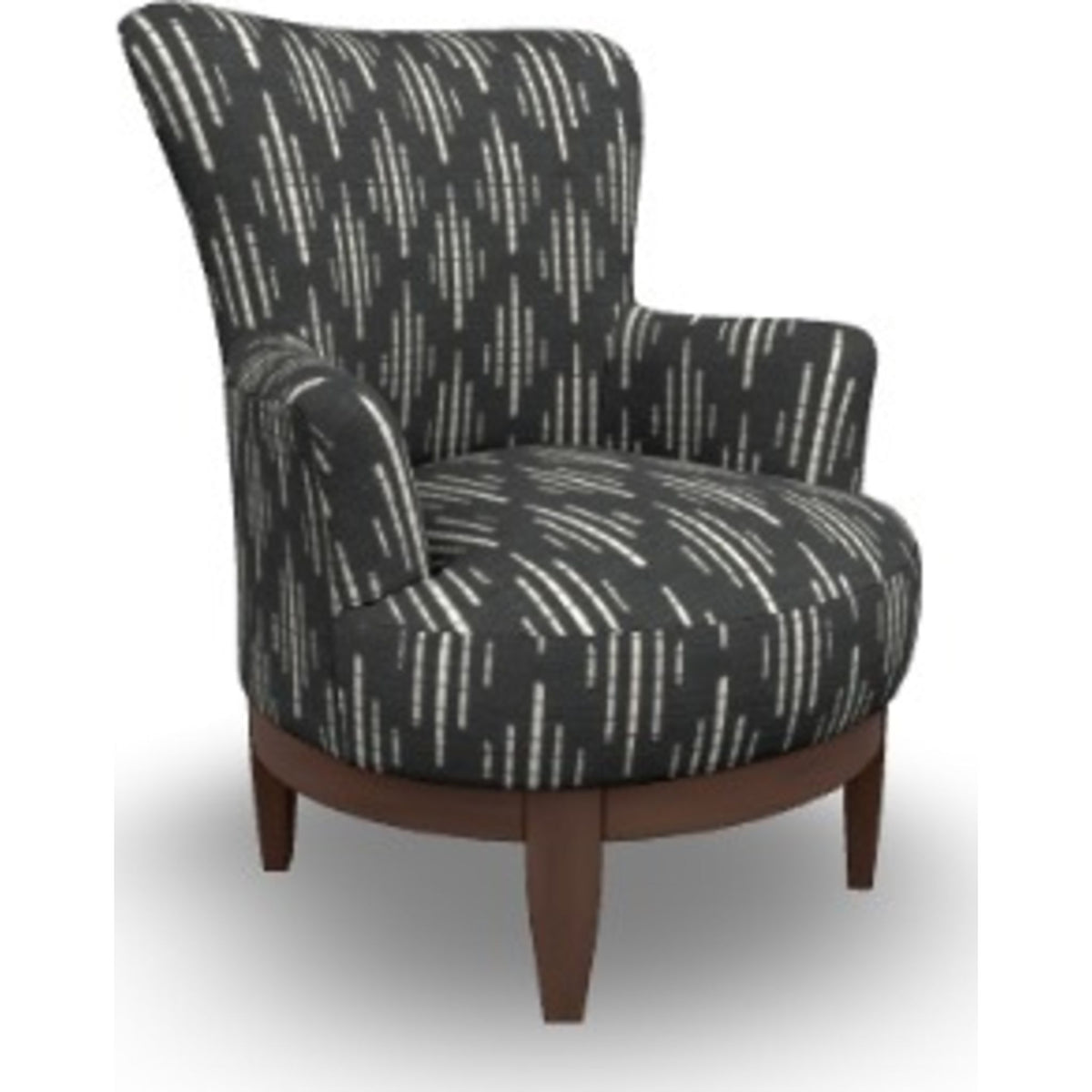 Justine Accent Chair - Midnight | Dufresne Furniture and Appliances