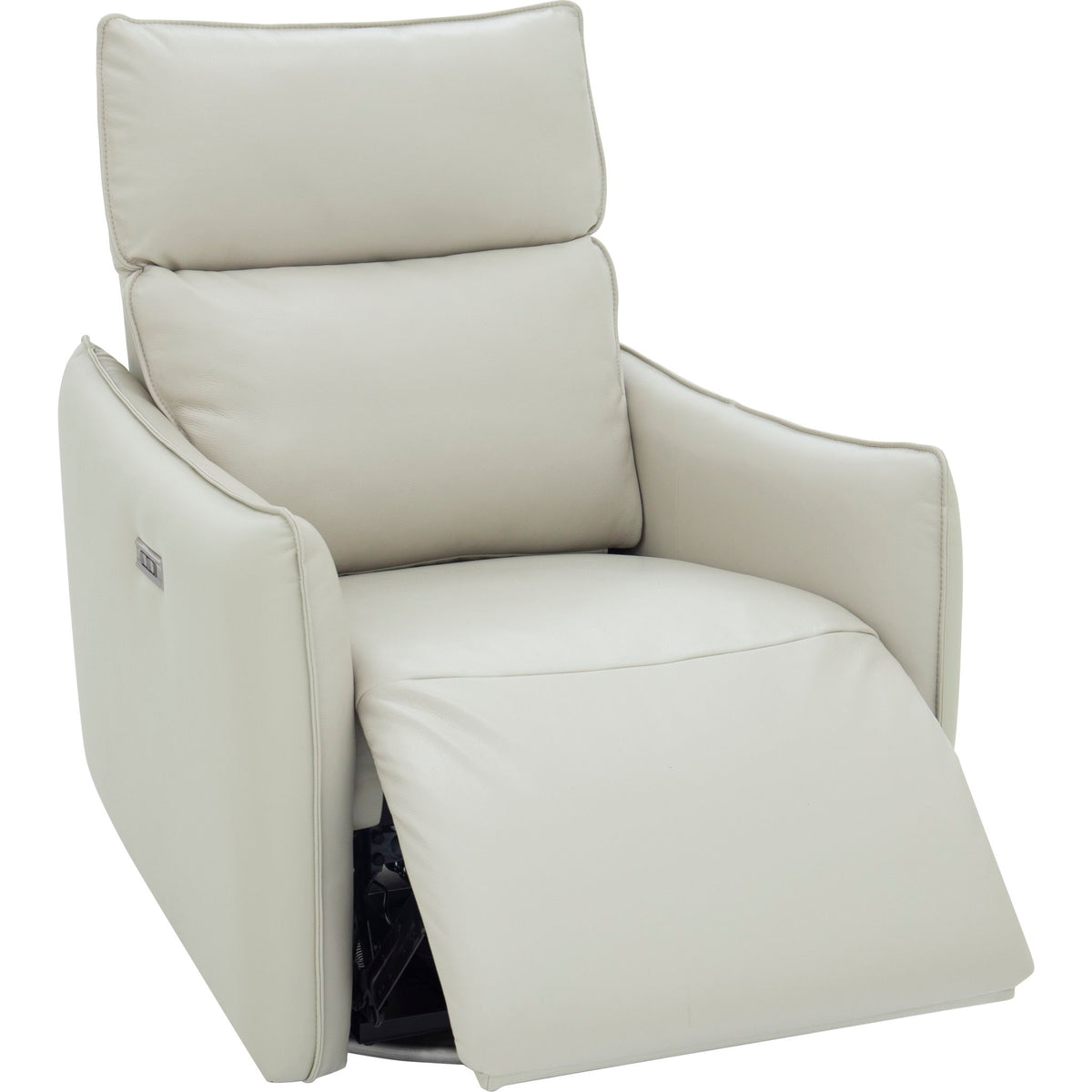 Pescara Power Swivel Chair - Rainier Ivory | Dufresne Furniture and ...