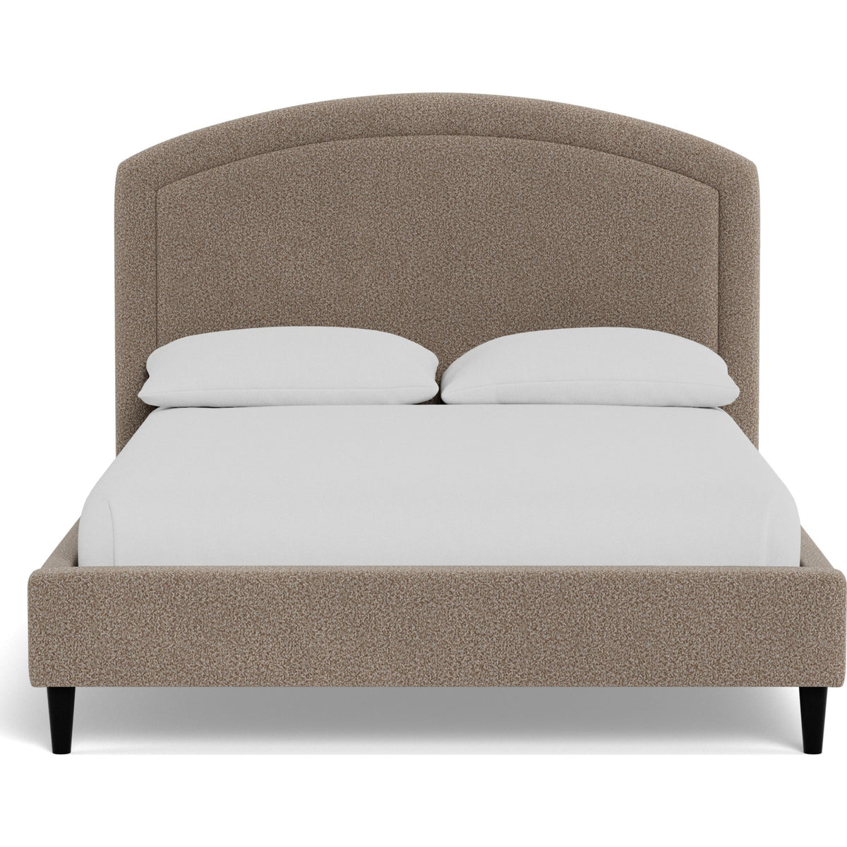 Lurre 54" Upholstered Bed - Bravado Stone | Dufresne Furniture and ...