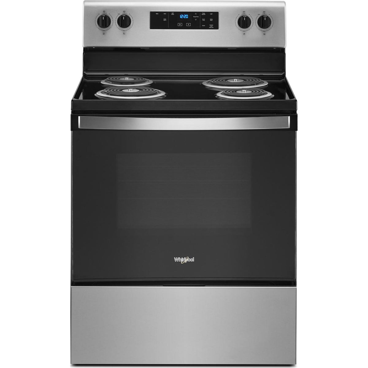 Whirlpool 4.8 cu. ft. electric range with Keep Warm setting -Stainless ...