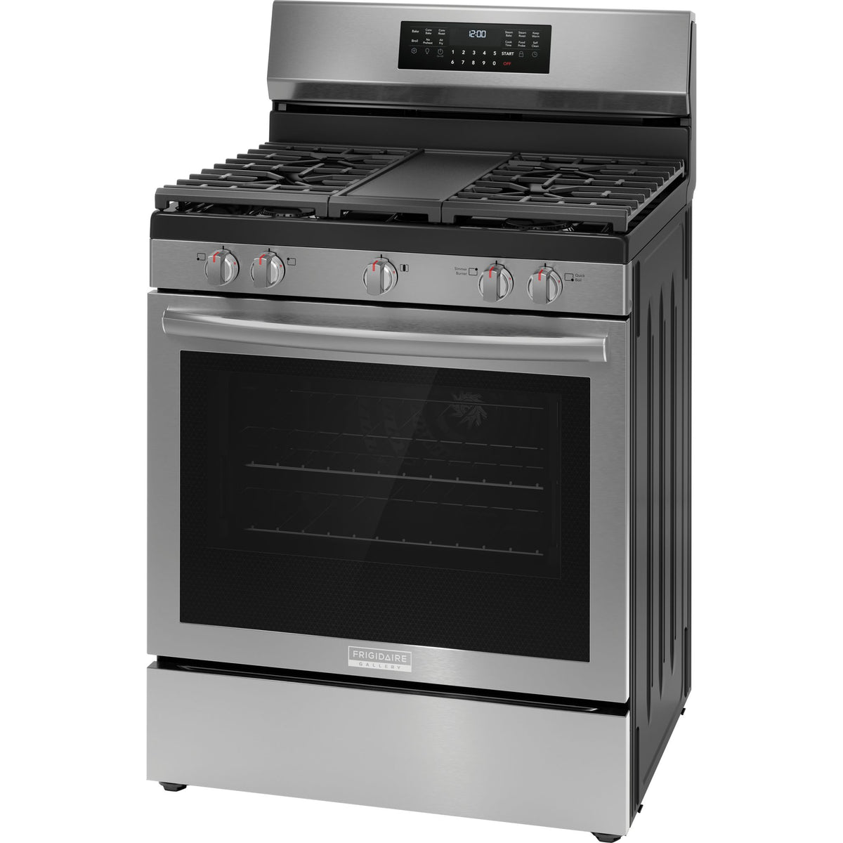 Frigidaire Gallery Gas Range (GCRG3060BF) - Smudgeproof Stainless Stee ...