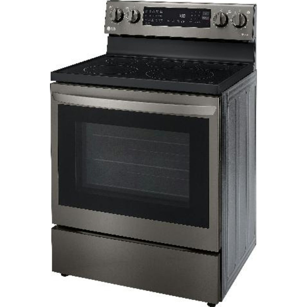 LG Self Clean Range (LREL6325D) - Black Stainless | Dufresne Furniture ...