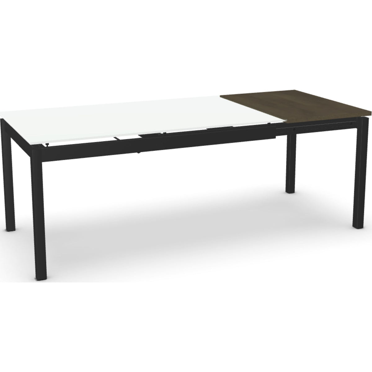 Zenith Table - Ultra White - (1566830K) | Dufresne Furniture and Appliances
