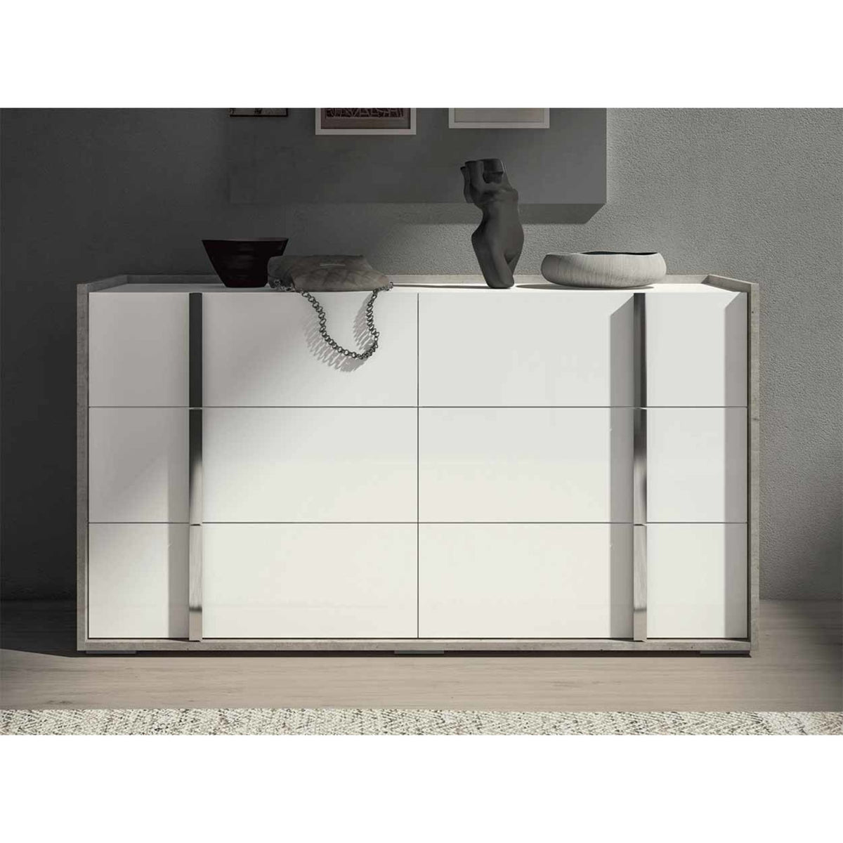 Treviso Dresser - Stone | Dufresne Furniture and Appliances