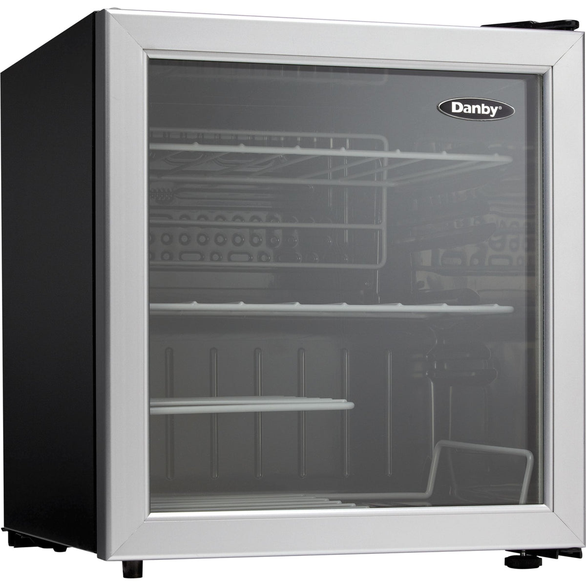 Danby 17 Bottle Free-Standing Wine Cooler in Platinum -Stainless Steel ...