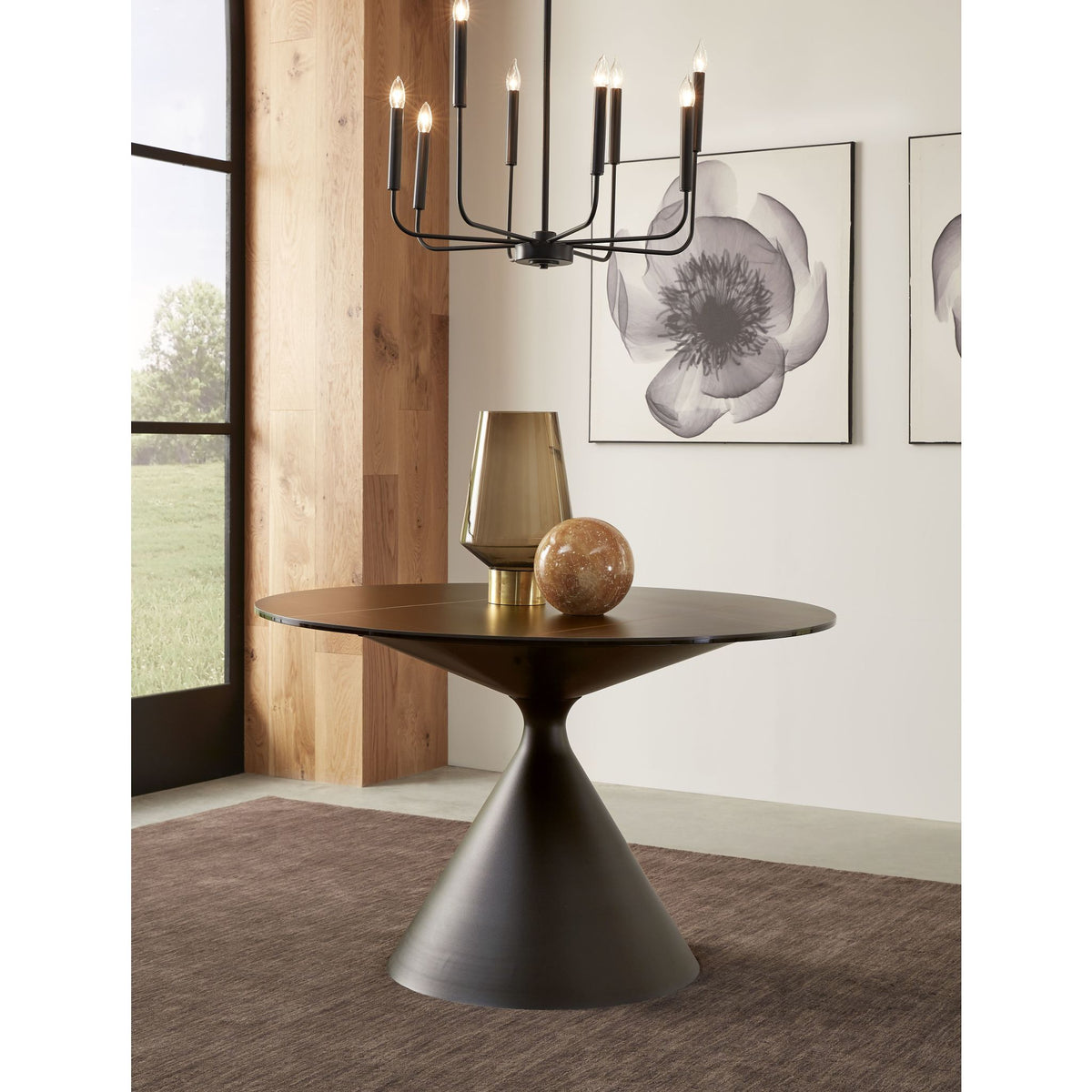 Winston Table - Black Sintered Stone - (1562404K) | Dufresne Furniture ...