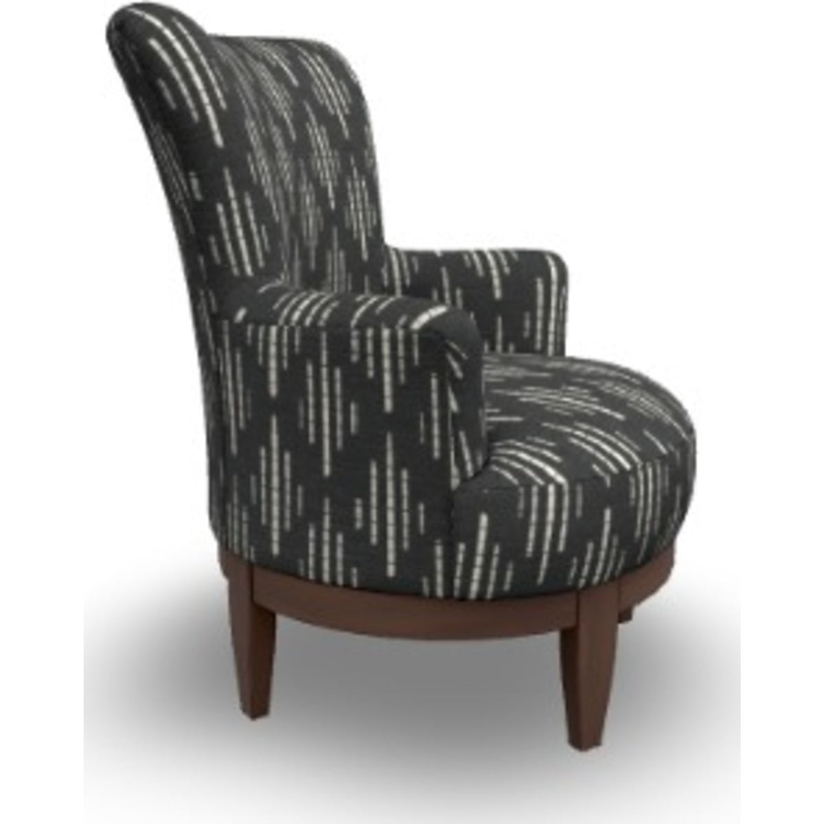 Justine Accent Chair - Midnight | Dufresne Furniture and Appliances