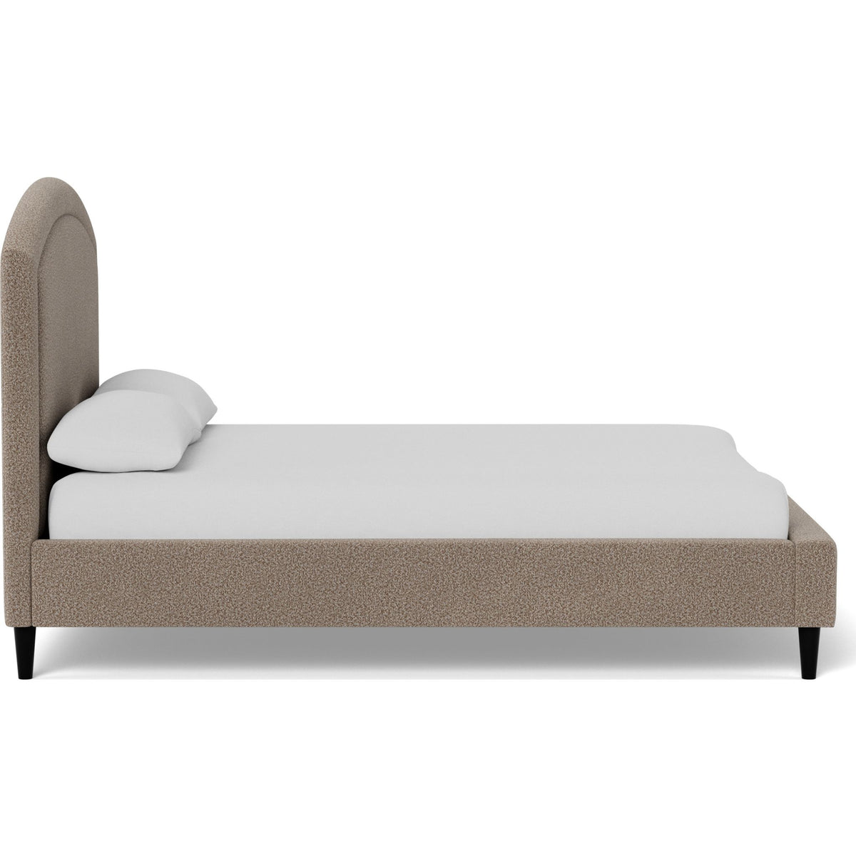 Lurre Full Upholstered Bed - Bravado Stone | Dufresne Furniture and ...