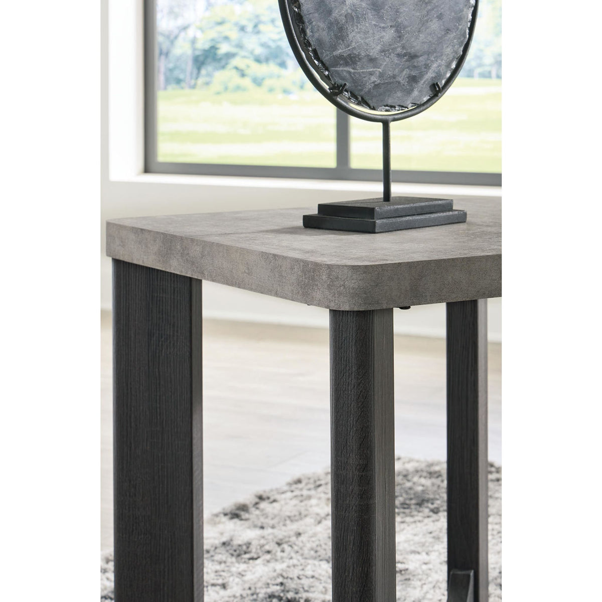 Sharstorm 3 Pack Tables - Two-tone Gray | Dufresne Furniture and Appliances