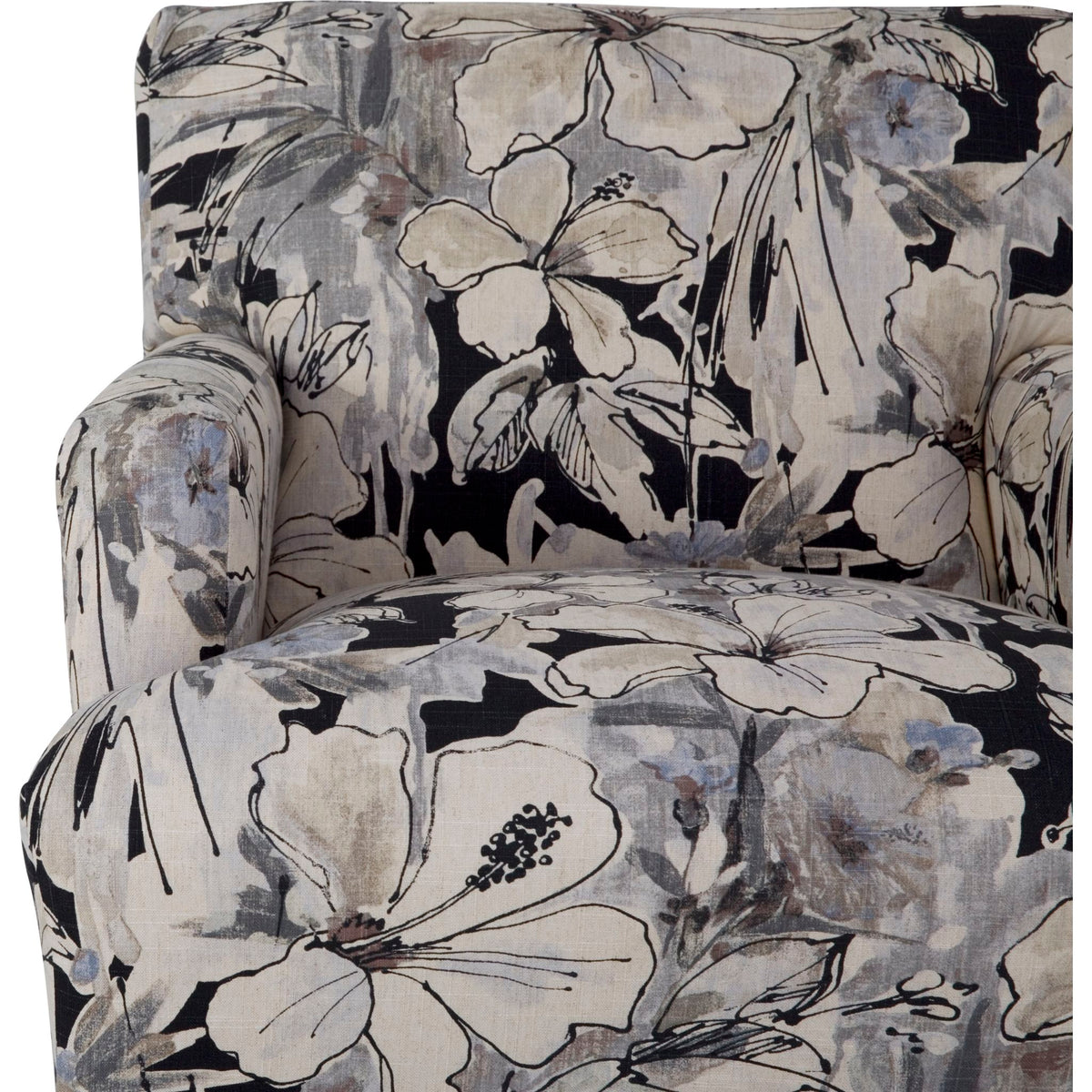 Randi Accent Chair - Charcoal | Dufresne Furniture and Appliances