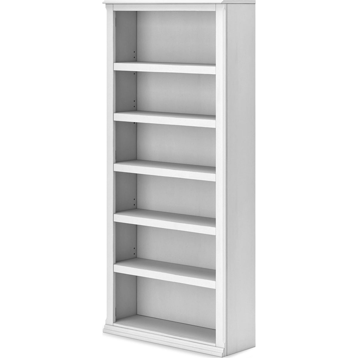 Kanwyn Large Bookcase - Whitewash | Dufresne Furniture and Appliances