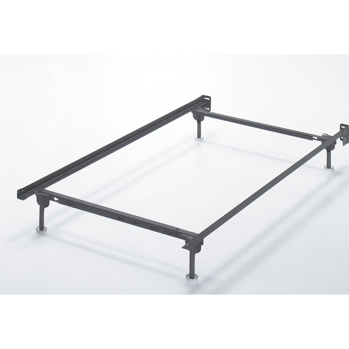 Bed Frames/Roll Slats Twin/Full Bolt on Bed Frame - Metallic | Dufresne ...