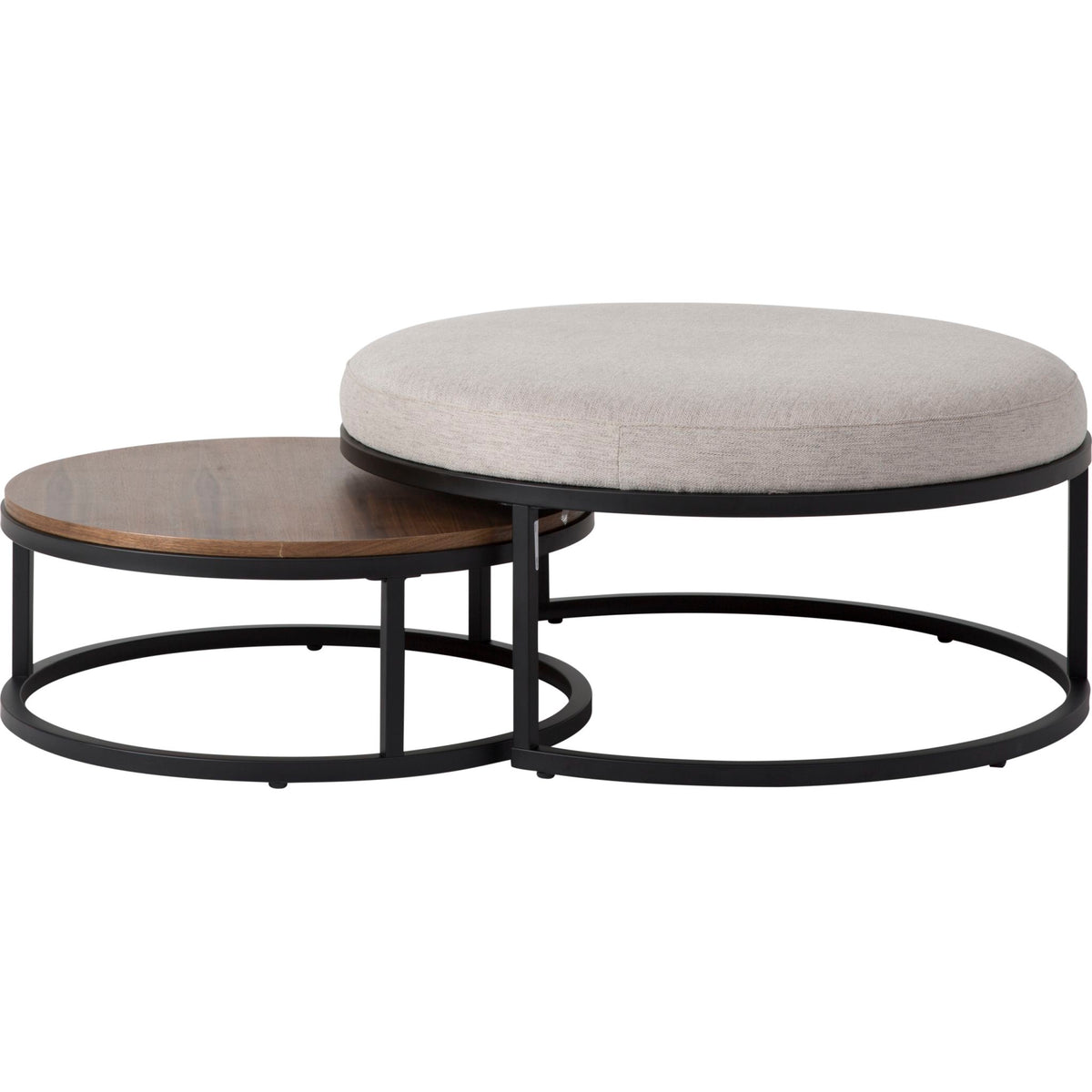 Carson Ottoman - Cream | Dufresne Furniture and Appliances